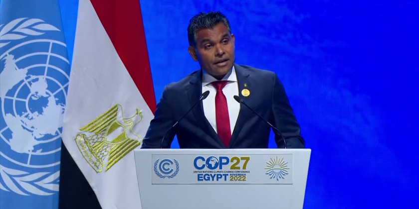 Leaders of island nations on climate change impact | Myanmar International TV